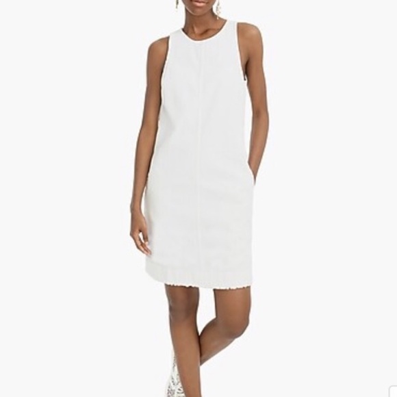 J Crew White Dresses